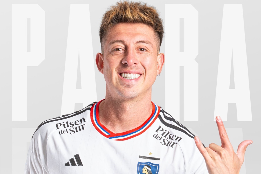 Pablo Parra en su presentacion como nuevo refuerzo de Colo Colo: “Es un sueño que se me está ...